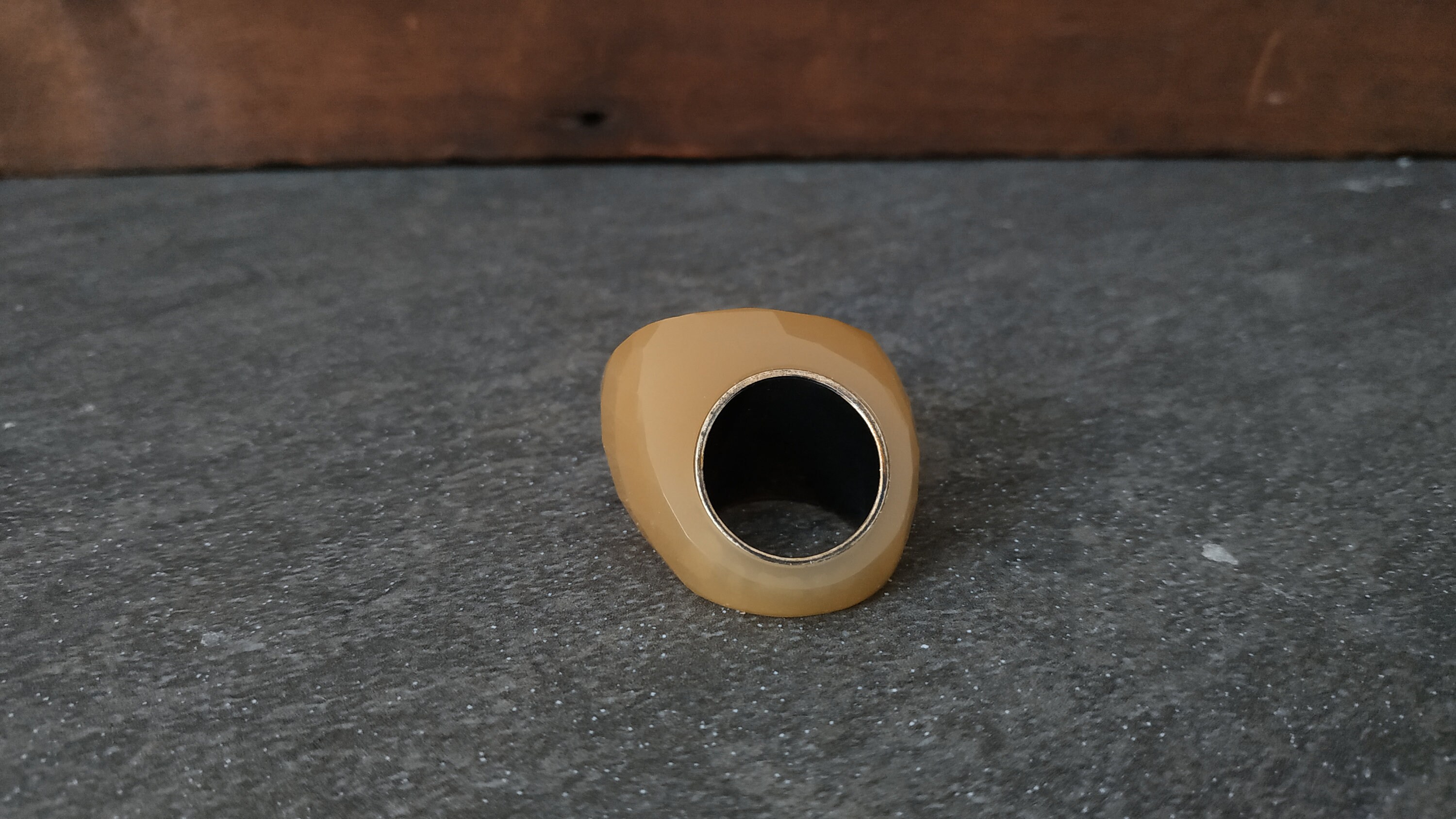 BCBG MAX AZRIA Lucite Ring Chunky Amber/butterscotch - Etsy Ireland