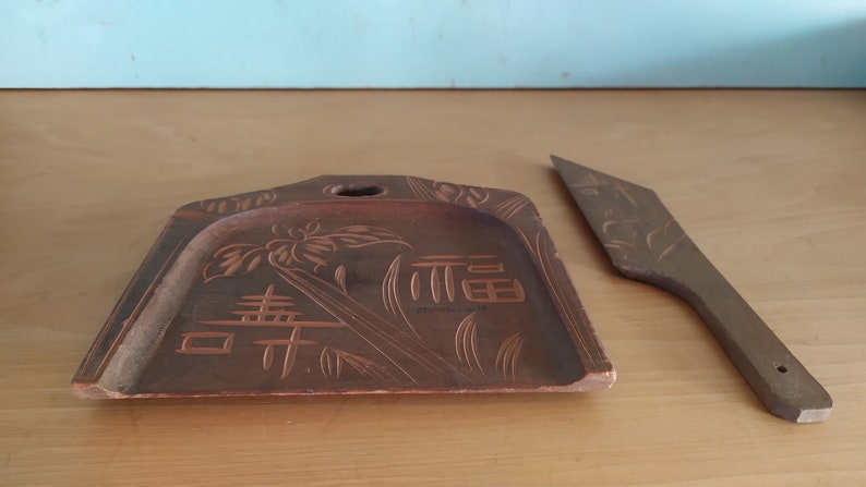 Japan Table Crumber Wood Dust Pan Crumb Tray Atlantic City - Etsy