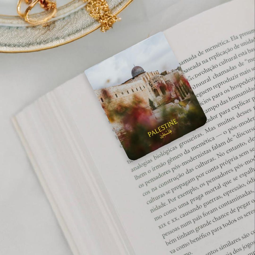 Palestine Magnetic Bookmark | Laminated Cardstock Bookmark | Durable ...