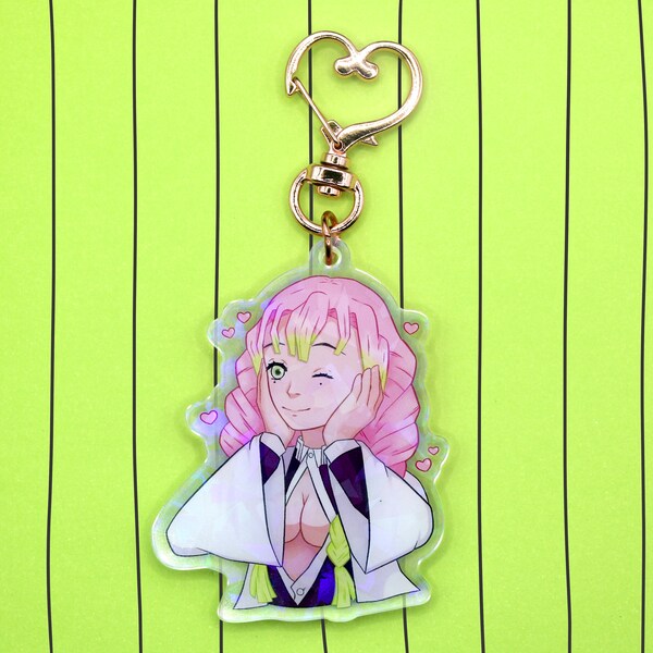 Mitsuri Keychain - Etsy