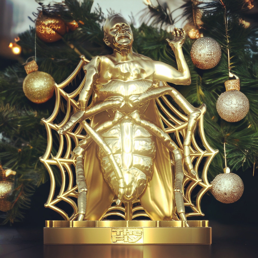 The Fly Tree Decoration Yuletide Christmas Bauble David Hedison as ...