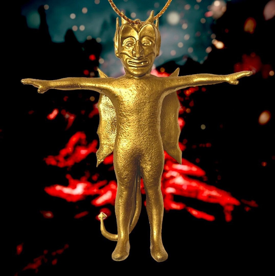 Penda's Fen Demon Devil - Yuletide Christmas Halloween Tree Bauble ...