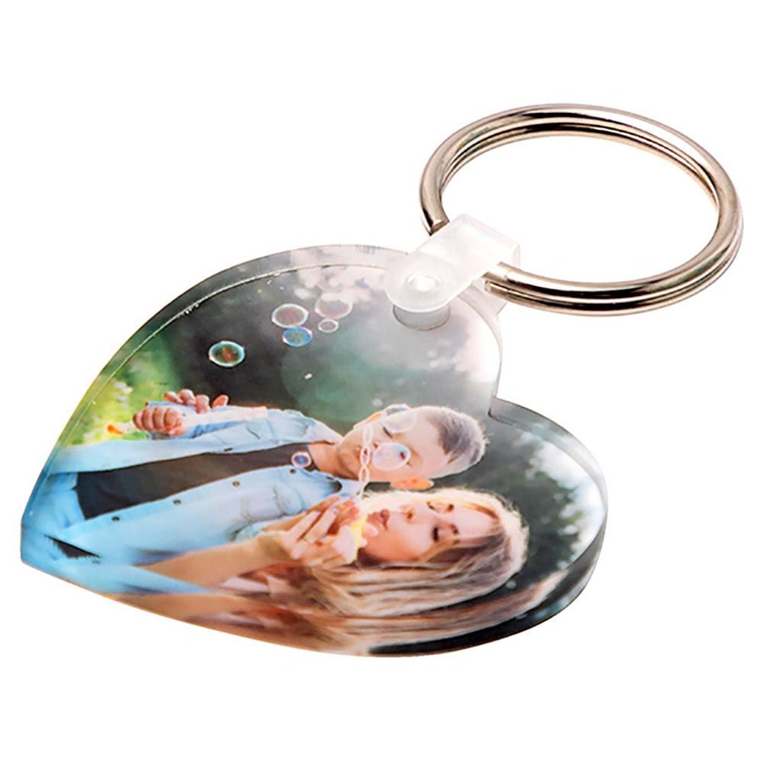 HEART ACRYLIC KEYCHAIN - Etsy
