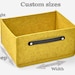 Premium Felt Storage Box. Modern Household Storage. Custom Size Cubbies ...