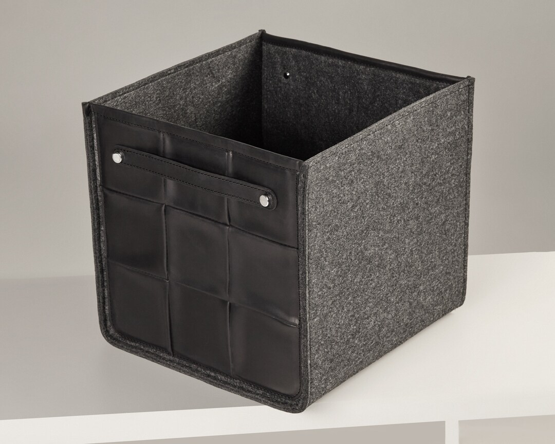 Handmade Leather Bins: Stylish and Functional Storage Solutions - Etsy