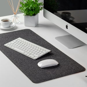 Felt Desk Mat 5mm Felt Thickness. Can Be Extra Large-xxl Desk Mat. - Etsy