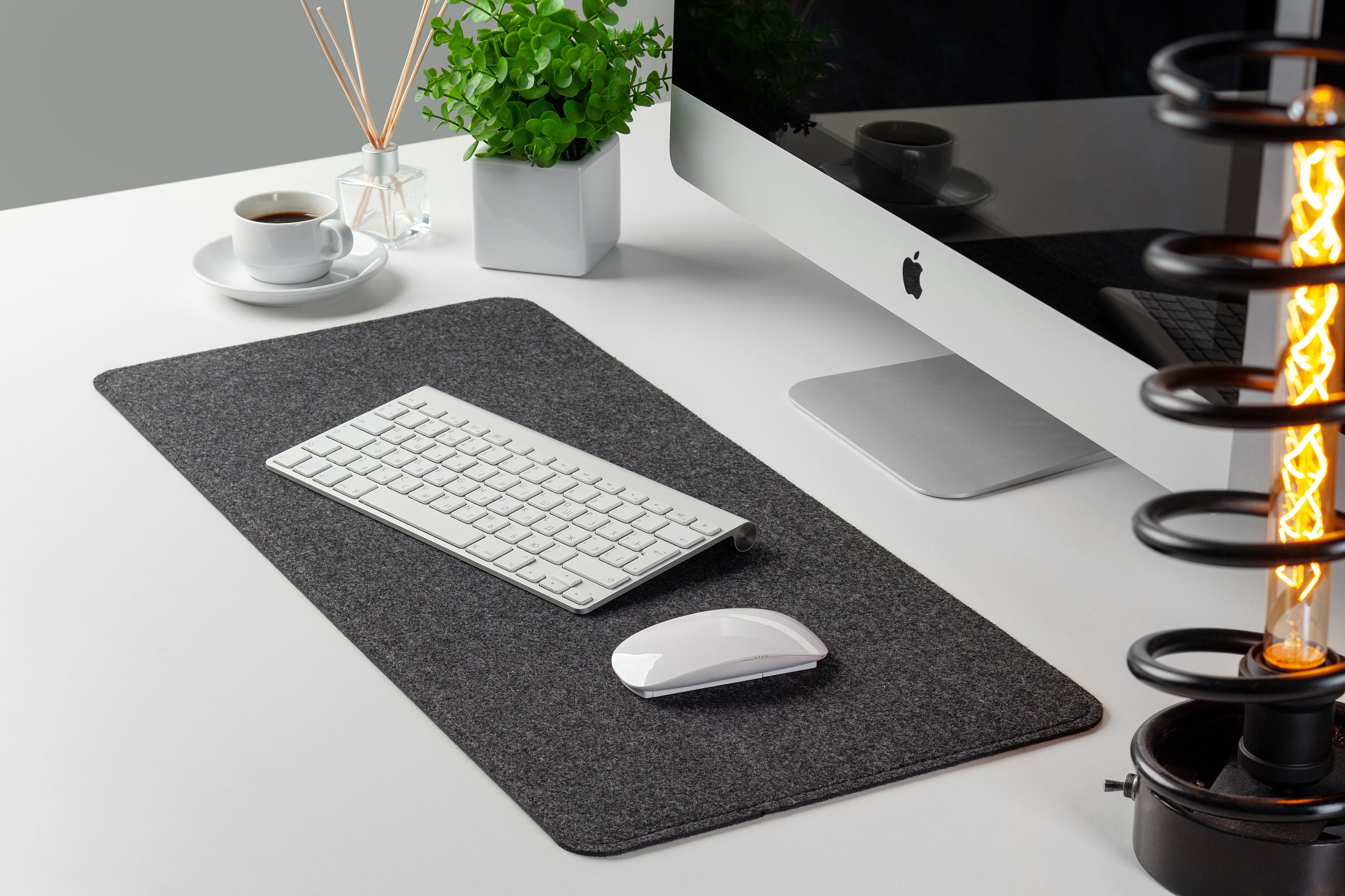Felt Desk Mat 5mm Felt Thickness. Can Be Extra Large-xxl Desk - Etsy