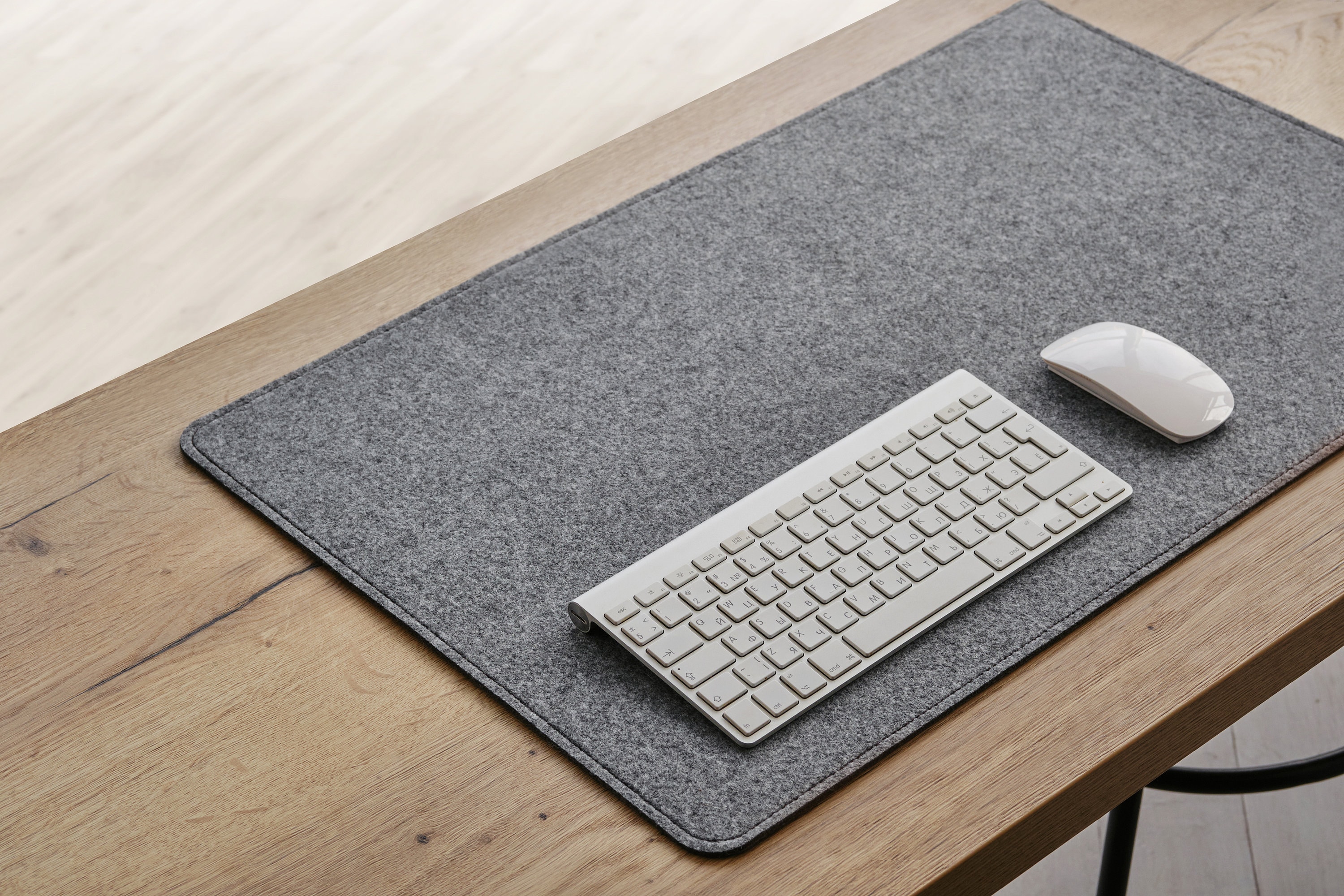 Felt Desk Mat 5mm Felt Thickness. Can Be Extra Large-xxl Desk - Etsy