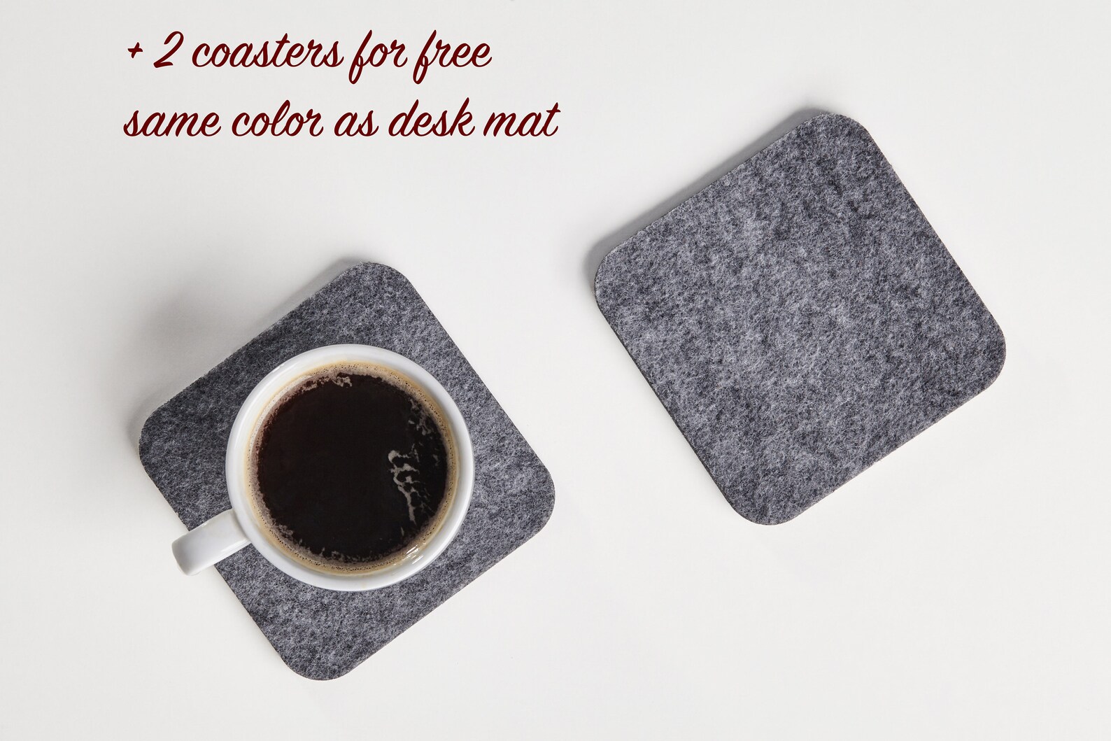 Desk Writing Pad Desk Mat 900 Mm Width. 2 Coasters for Free - Etsy
