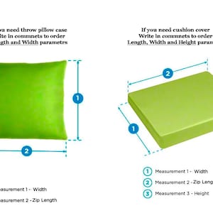 Custom Made Sofa Cushion Covers. Individual Size and Shape. - Etsy