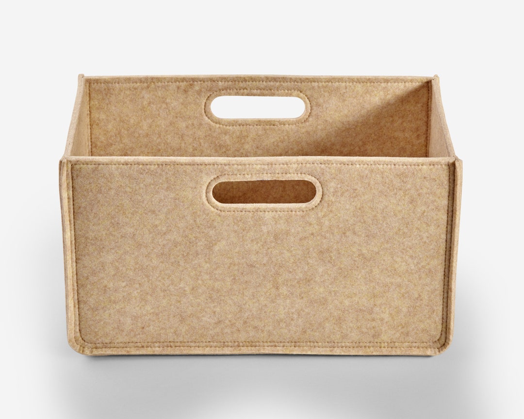 Premium Felt Storage Box. Modern Household Storage. Custom Size Cubbies ...