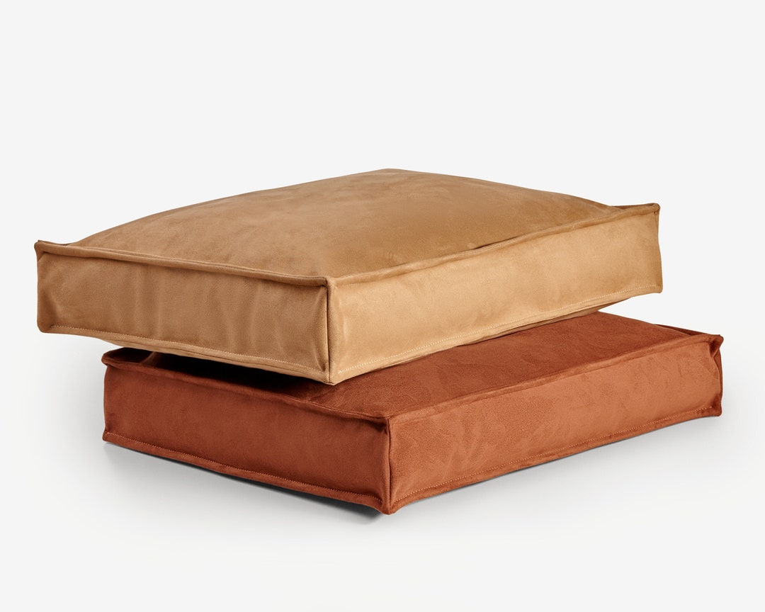 French Edge Cushion Covers. Faux Leather and Suede. Custom Sizes and ...