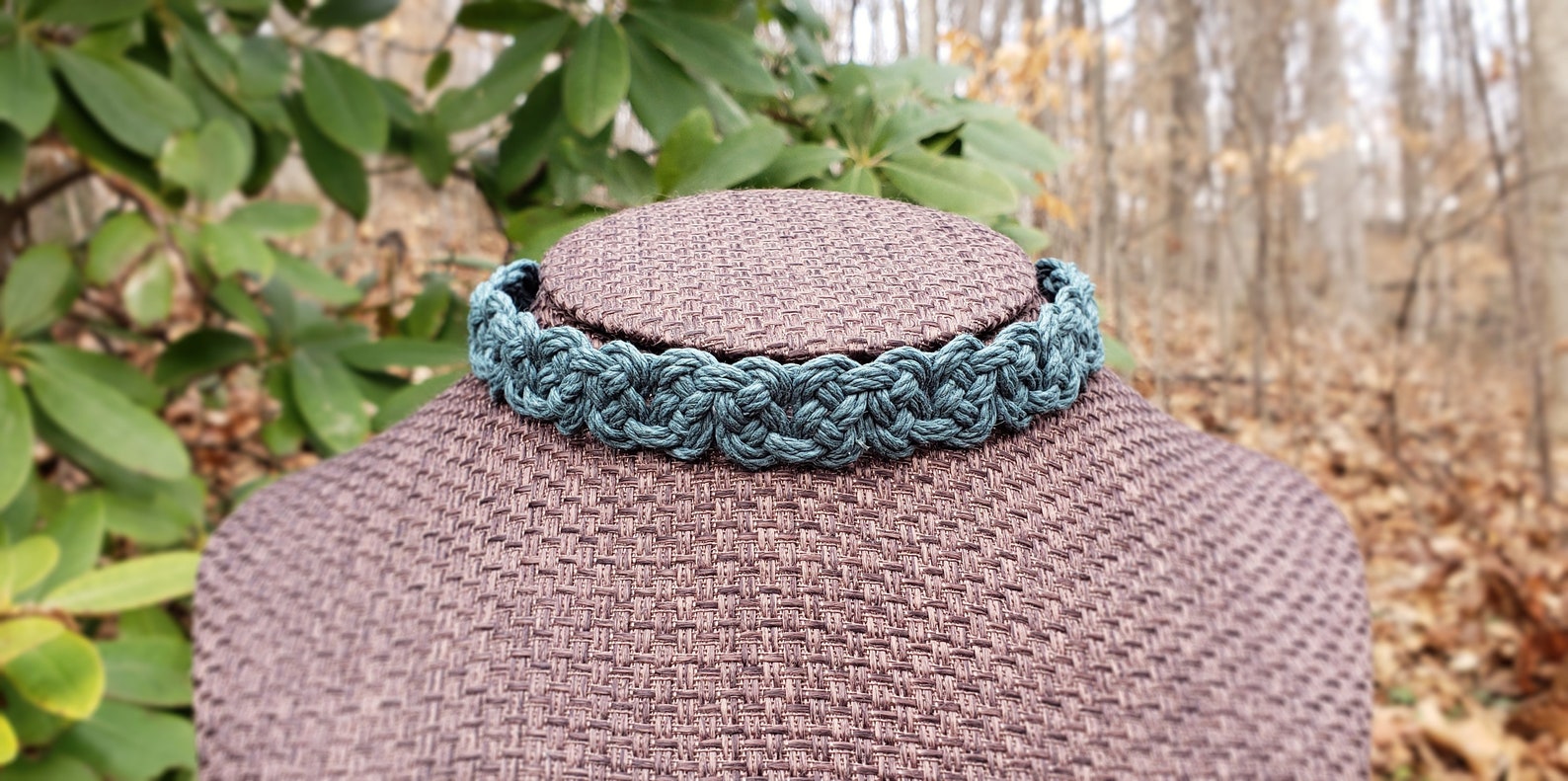 Natural Hemp Choker - Multiple Color Options - Etsy
