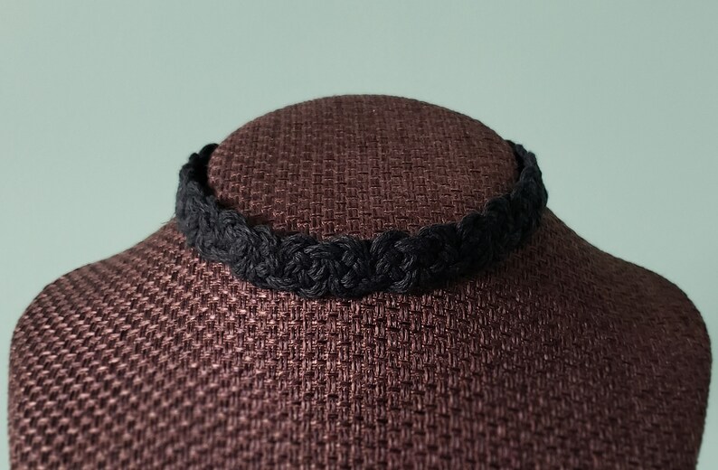 Natural Hemp Choker - Multiple Color Options - Etsy