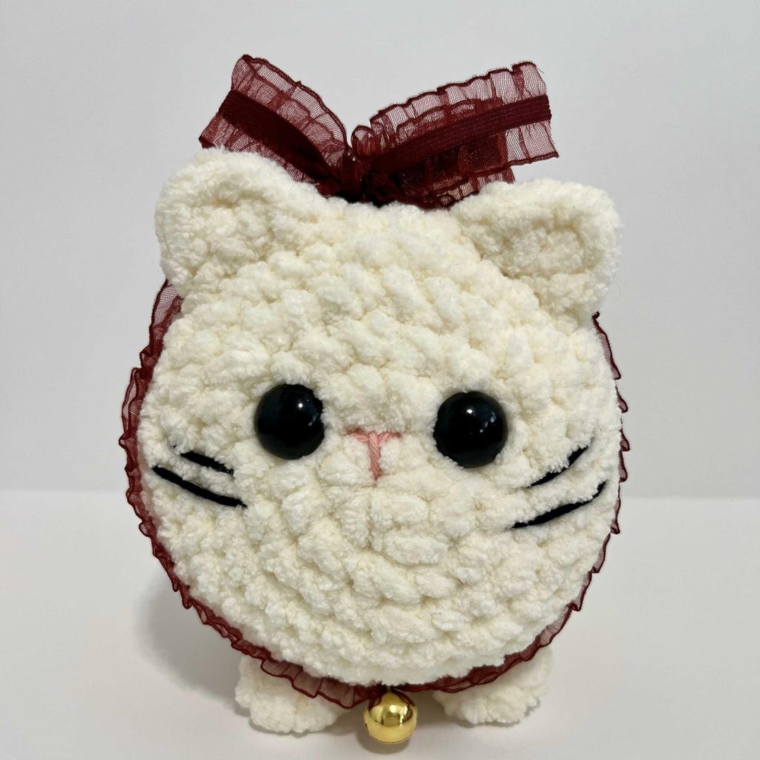 Crochet Loaf Cat Plushie Amigurumi - Etsy
