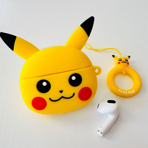 Pikachu Airpods Case - Etsy