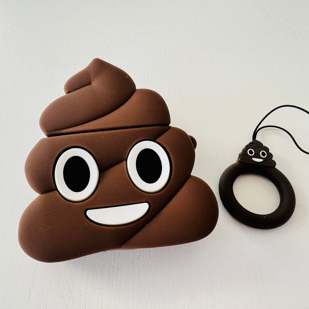 Apple Airpods 1 / 2 Case Pile of Poo Emoji Poop Poomoji - Etsy