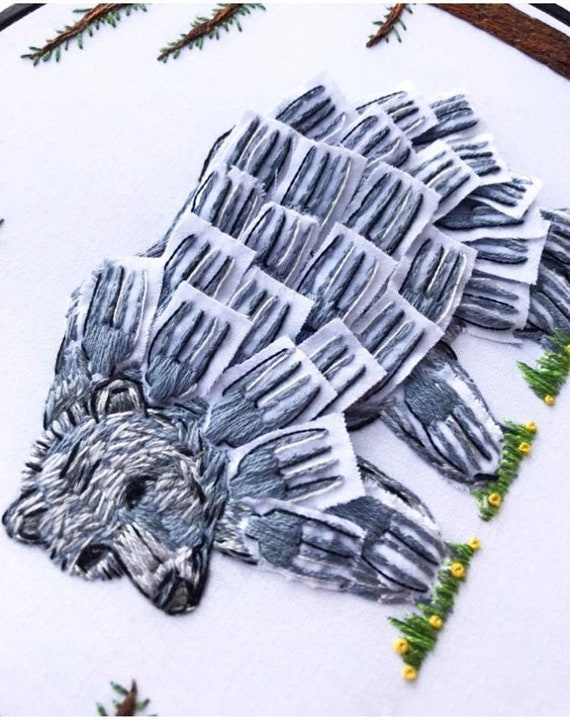 The Fork Bear - Etsy