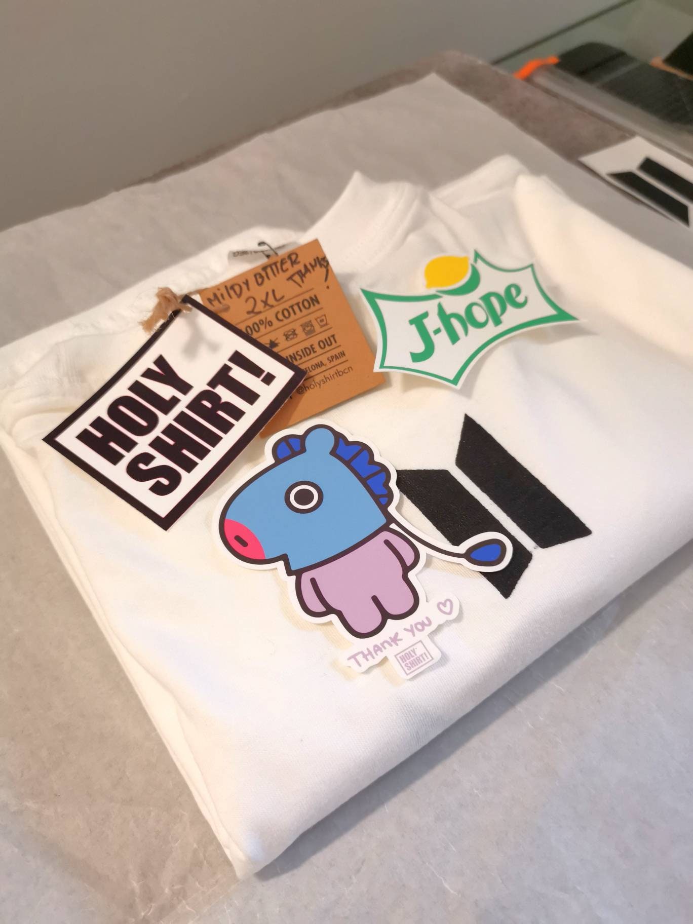 Jhope From BTS Sprite T-shirt - Etsy