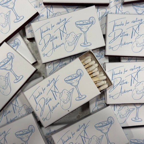 Custom Matchboxes - Etsy