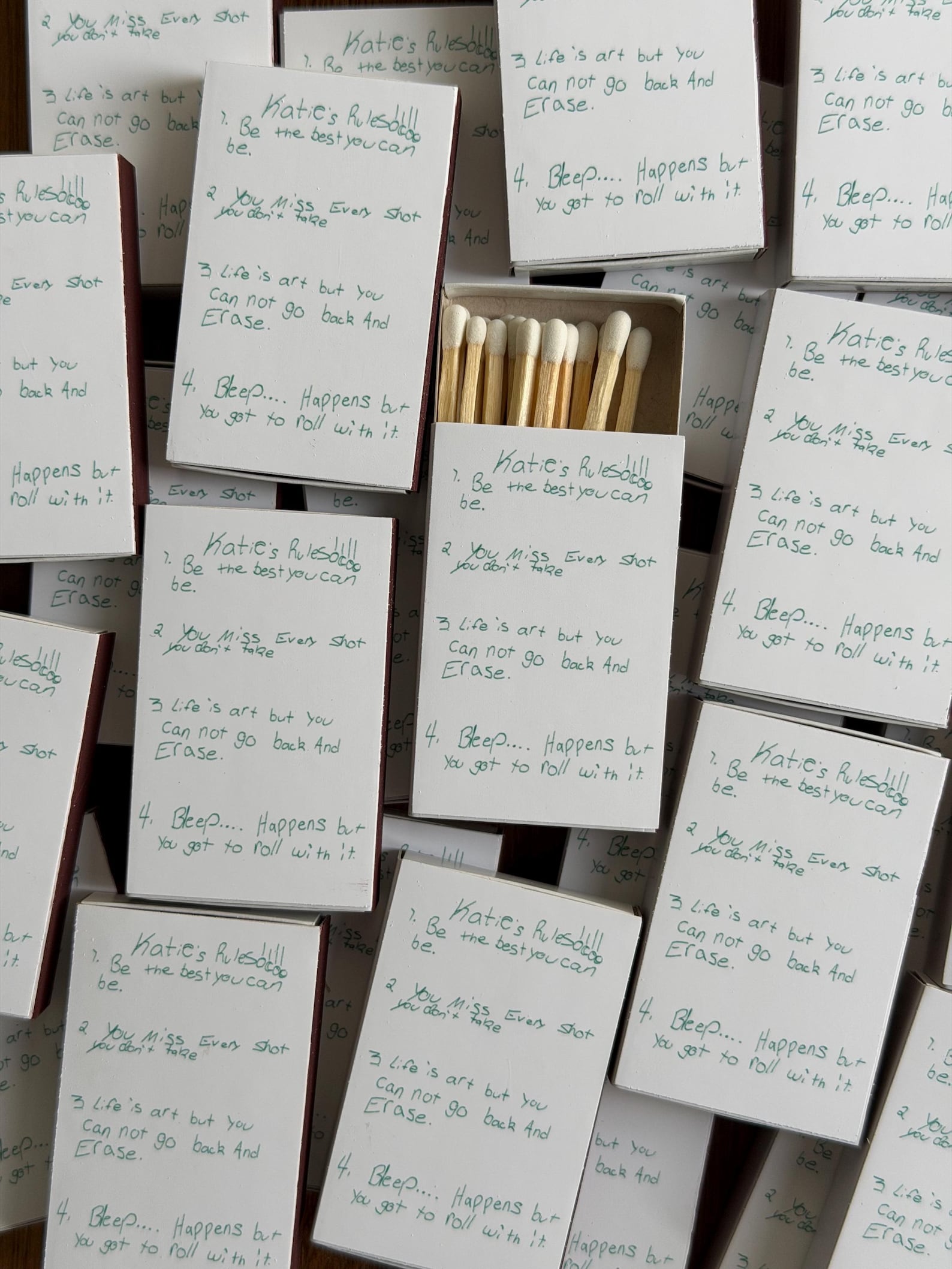 Custom Handwriting Matchbox – Turn Your Note Into a Unique Keepsake ...