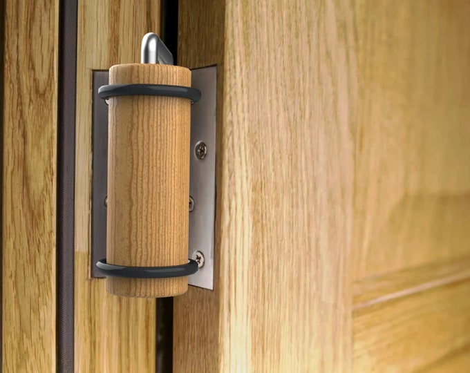 Hanging Doorstop - Prop Doors Open Easily and Safely- No Drilling- Easy ...
