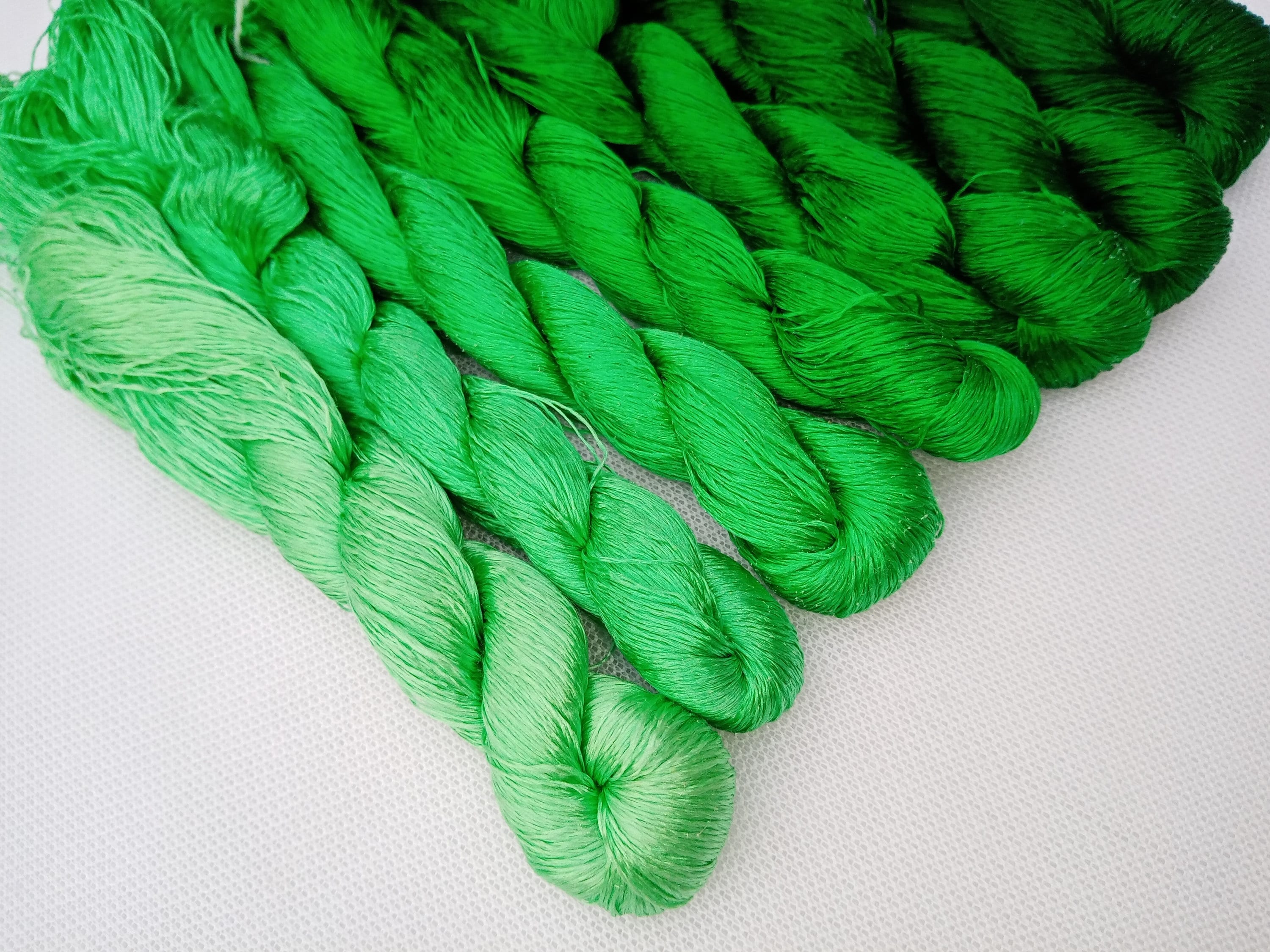 Fine Silk Thread Packs/7 Skeins Chinese Suzhou Embroidery Real Mulberry ...