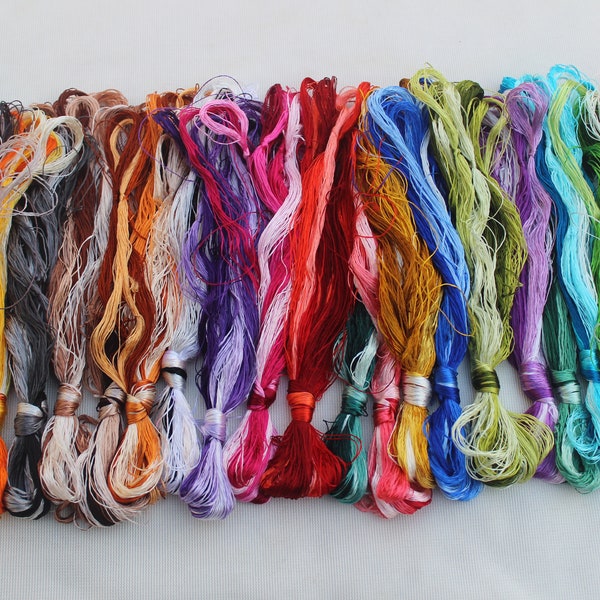 Silk Embroidery Thread - Etsy