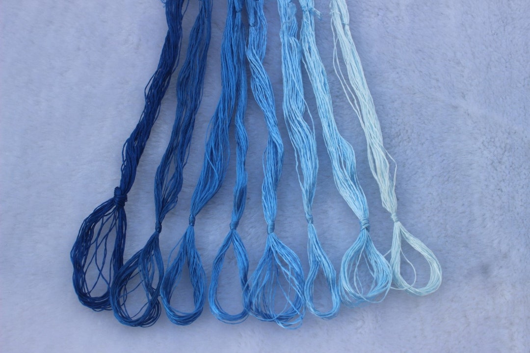 Silk Thread Small Skeins 8 Colors Chinese Suzhou Embroidery - Etsy