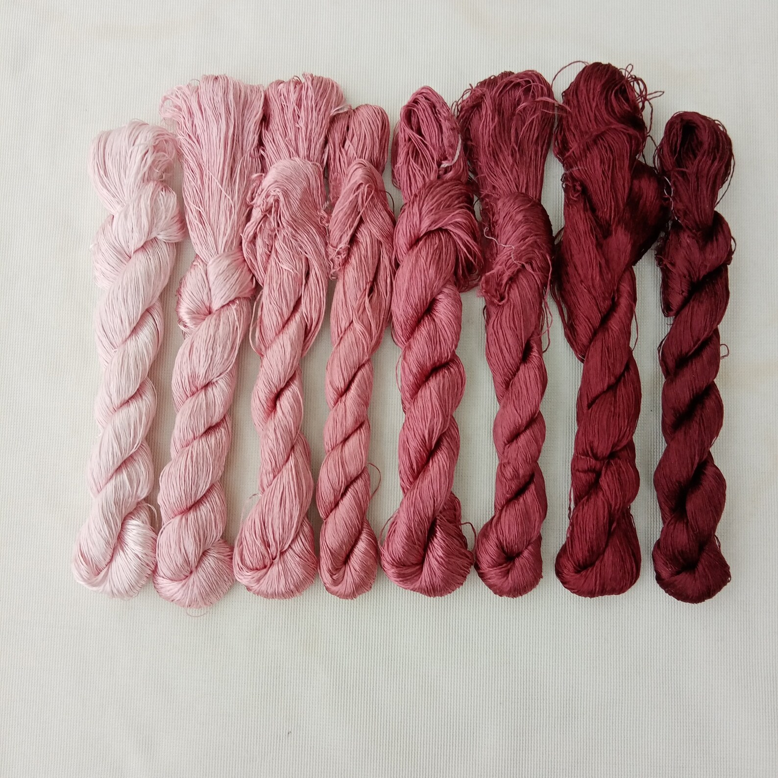 Silk Thread Packs 8 Skeins/ Chinese Embroidery Silk Thread/mulberry ...