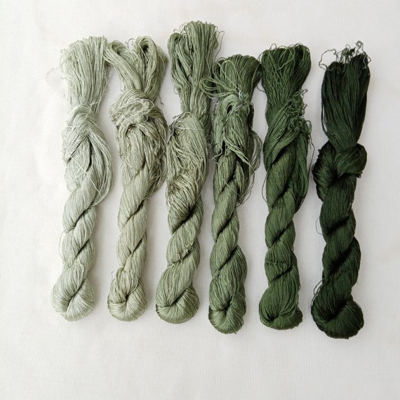 Silk Thread Packs 6 Skeins/ Chinese Embroidery Silk | Etsy