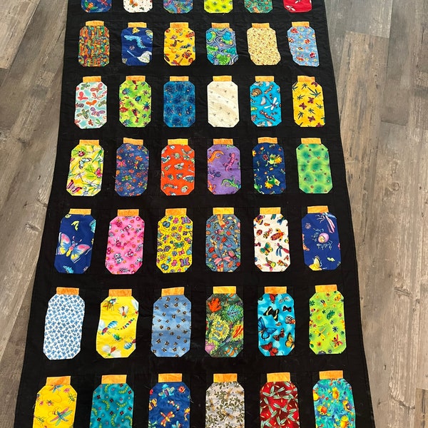 Bug Jar Quilt - Etsy