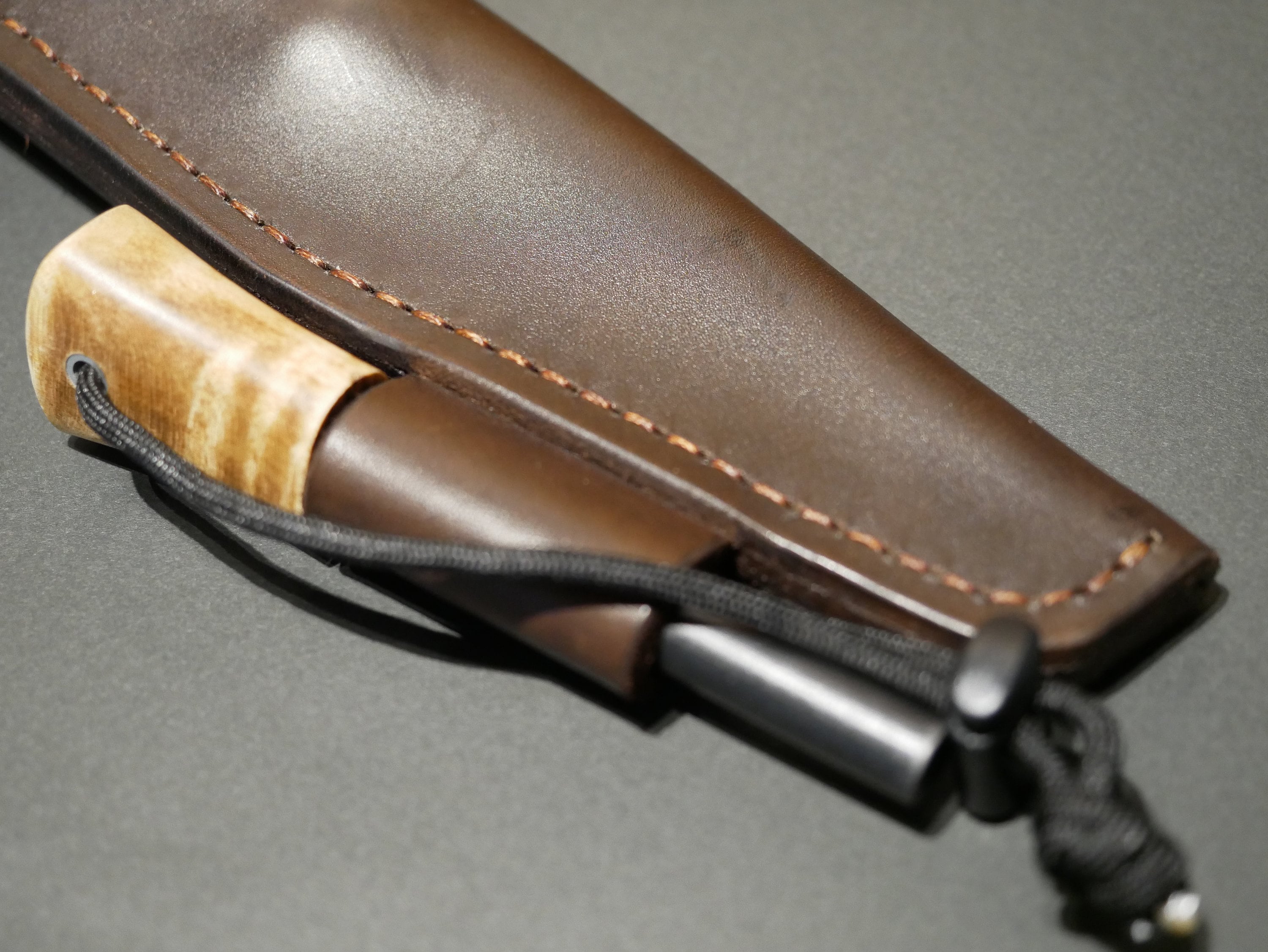 Leather Sheath Dangler Style for Bushcraft Knives With | Etsy