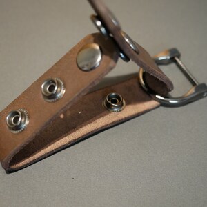 Triple Hook Belt Loop With D-shape Ring / Dark Brown - Etsy