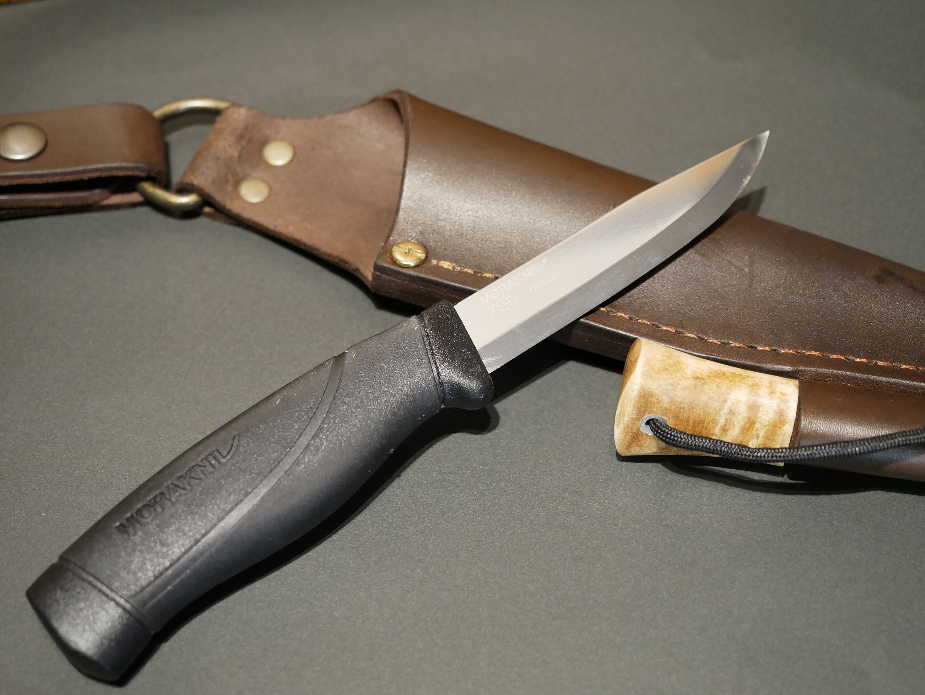 Leather Sheath Dangler Style for Bushcraft Knives With | Etsy