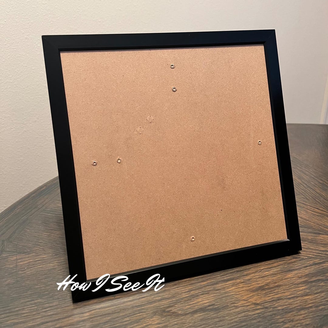 10x10 Black Frame for Wreath Signs - Etsy