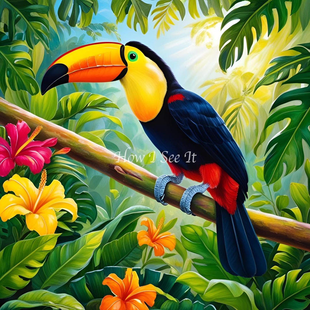 Toucan Wreath Sign - Etsy