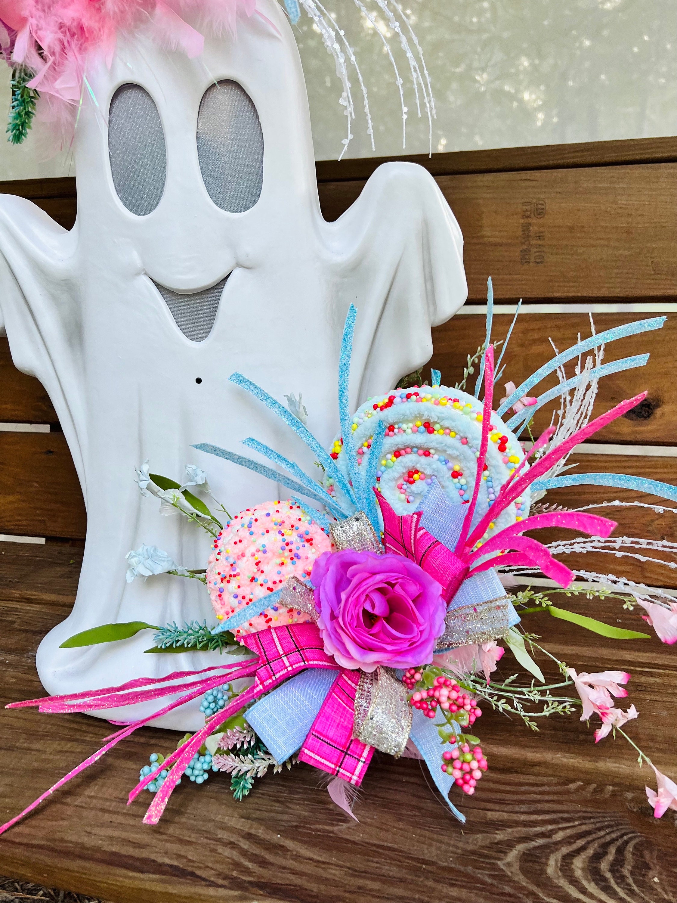 Halloween Ghost, Trick or Treat Ghost, Sweet Halloween Decor - Etsy