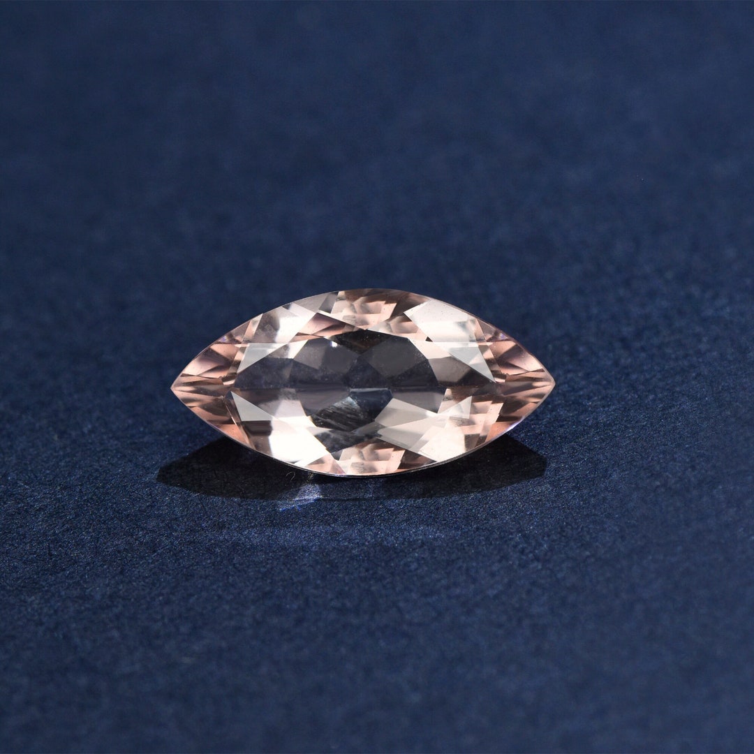 Marquise Cut Morganite Loose Stone,natural Orange Loose Gemstone for ...