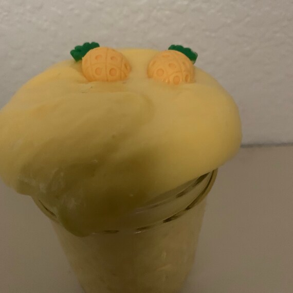 Pinnaple Milk Slime | Etsy