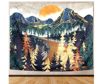 Mountain Tapestry - Etsy Canada