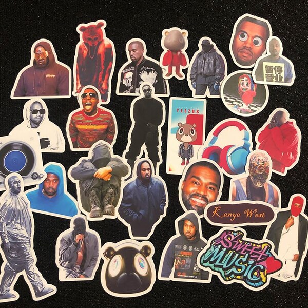 Kanye Sticker - Etsy