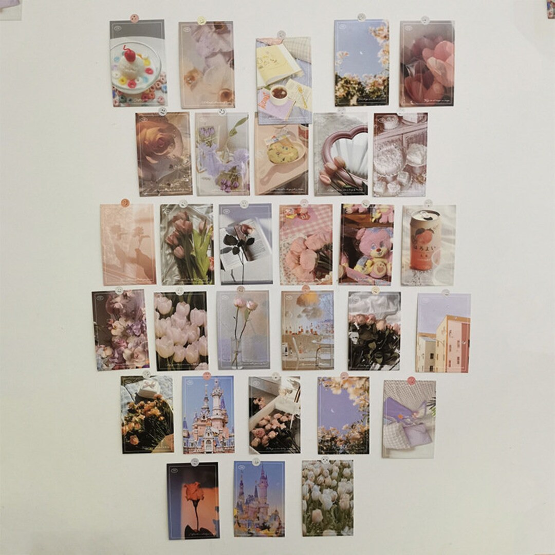Danish Pastel Wall Collage Kit Aesthetic Pictures, 30 Pcs Danish Pastel Room Decor Aesthetic ...