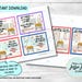 Printable Desk Pet Valentine Cards: Animal Figurine Gift (instant ...