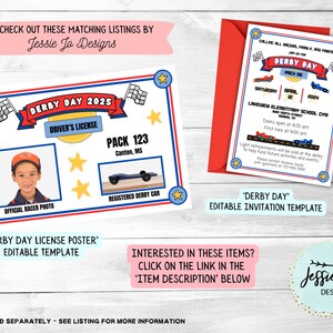 Derby Day Winner - Car Race Certificate - Editable Award Template ...