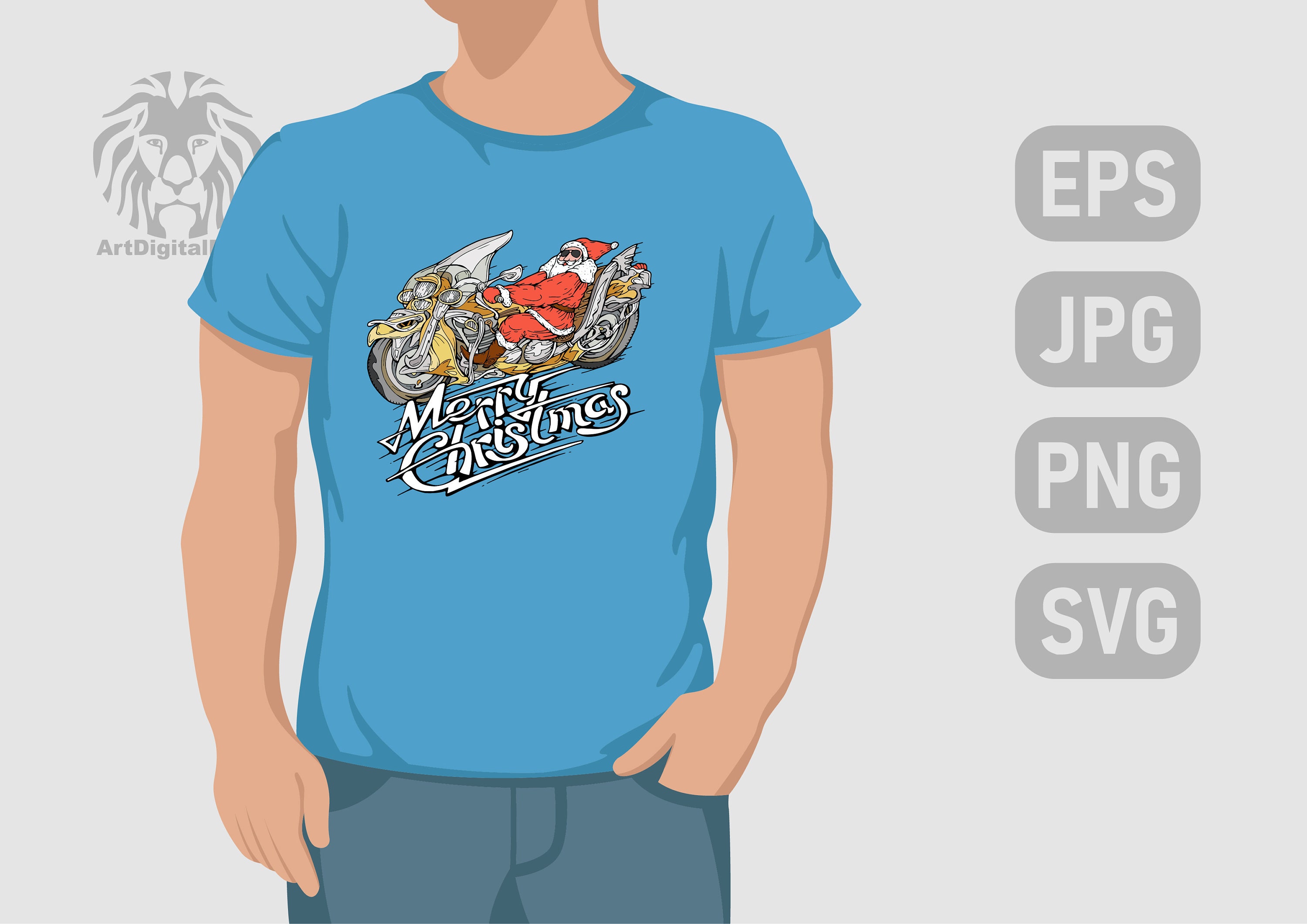 Santa Riding a Motorcycle Svg,christmas Decor Ukraine - Etsy