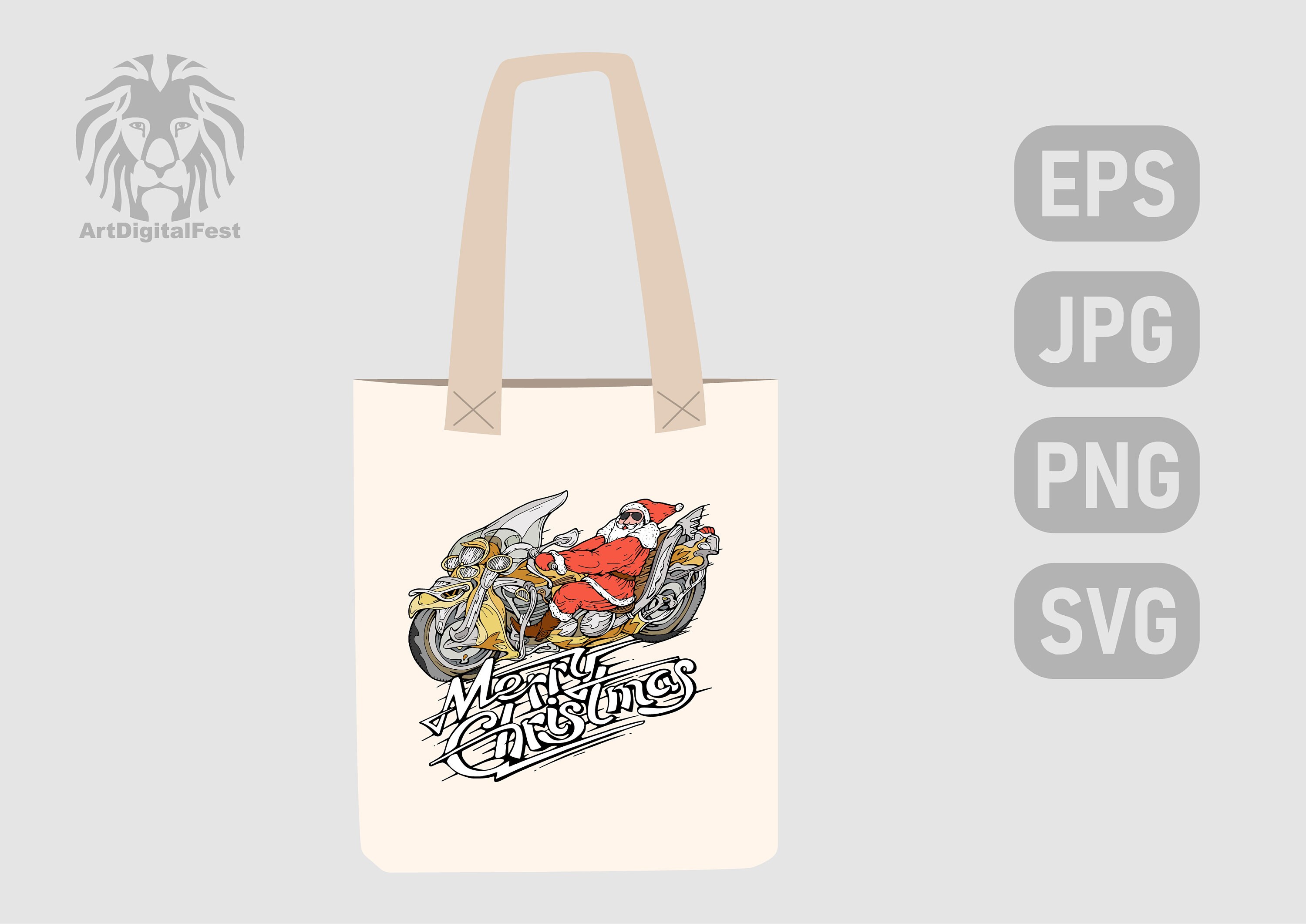 Santa Riding a Motorcycle Svg,christmas Decor Ukraine - Etsy
