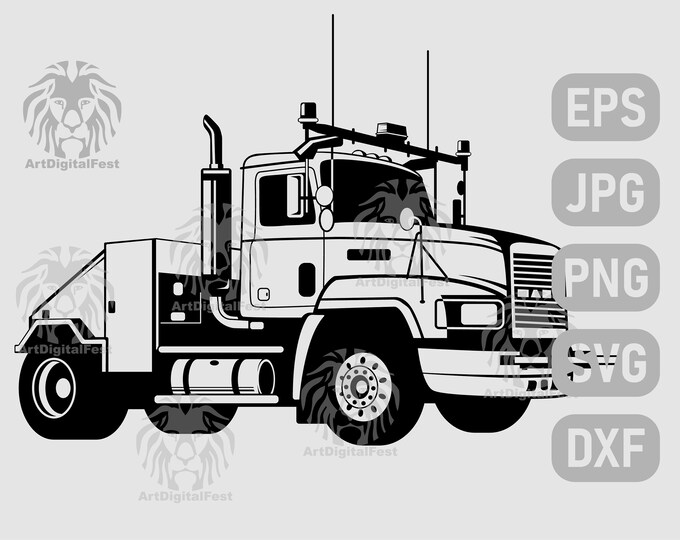 American Toter Truck Move Home Svg Dxf Eps Ai Usa - Etsy