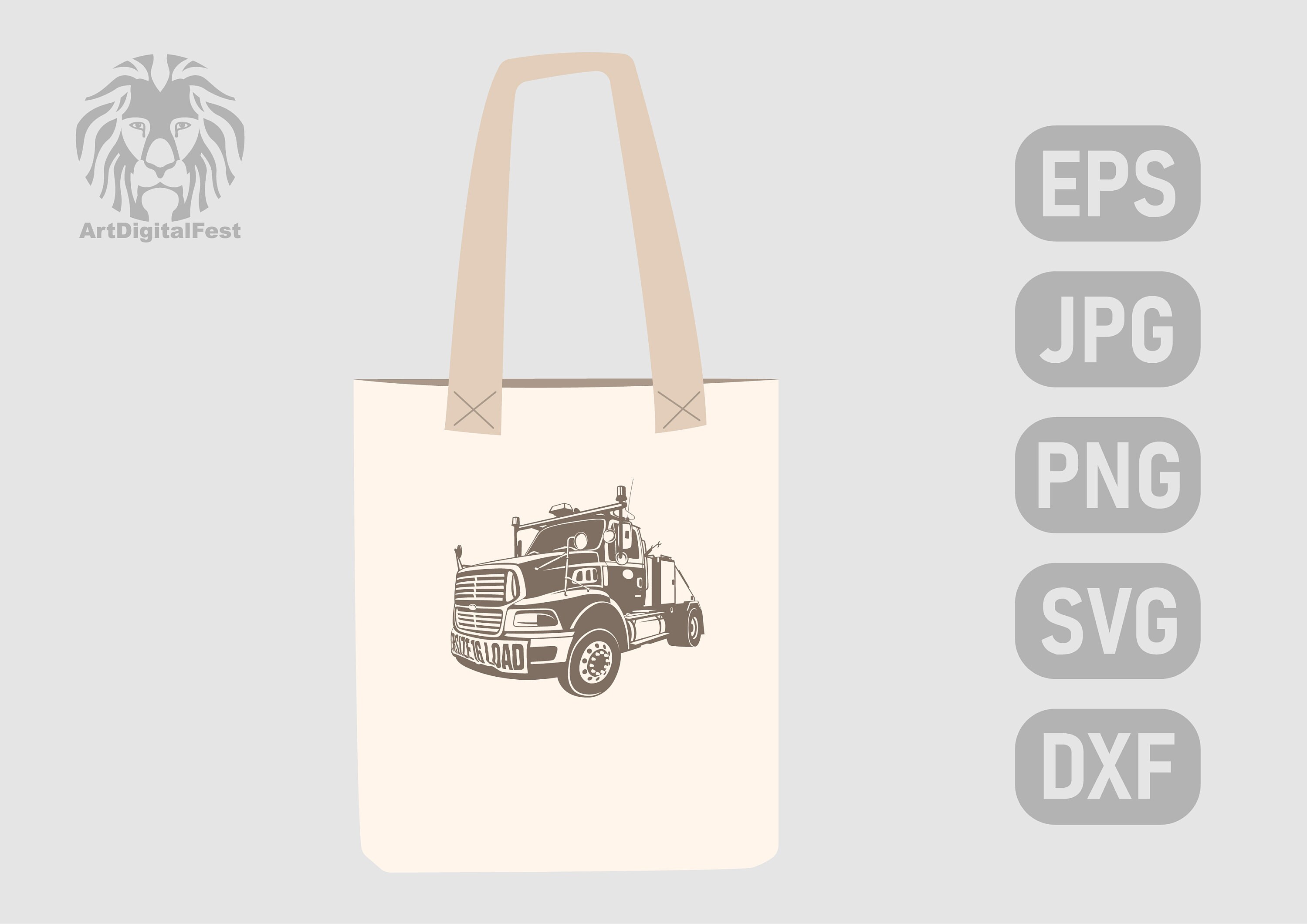 American Toter Truck Move Home Svg Dxf Eps Ai Usa - Etsy