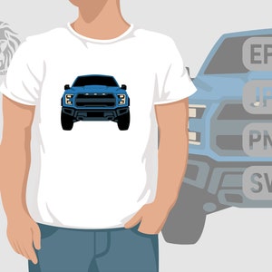 Blue off Road Car Truck Front View Svg - Etsy